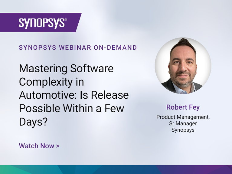Mastering Software Complexity in Automotive: Is Release Possible Within a Few Days? | Automotive ...